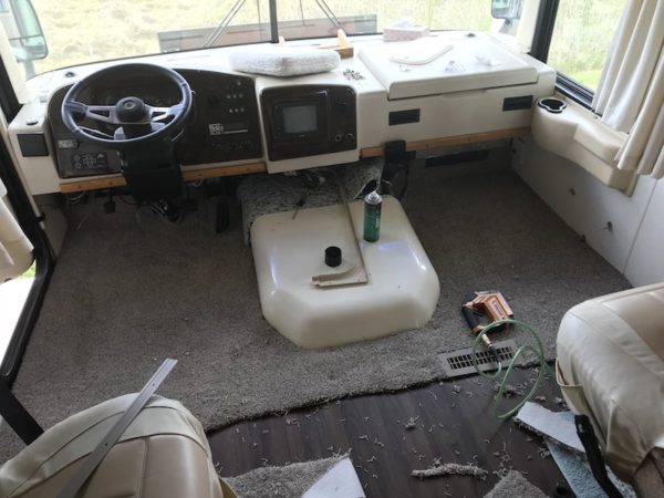 Reflooring the RV: Installing New Carpeting - HappilyRV