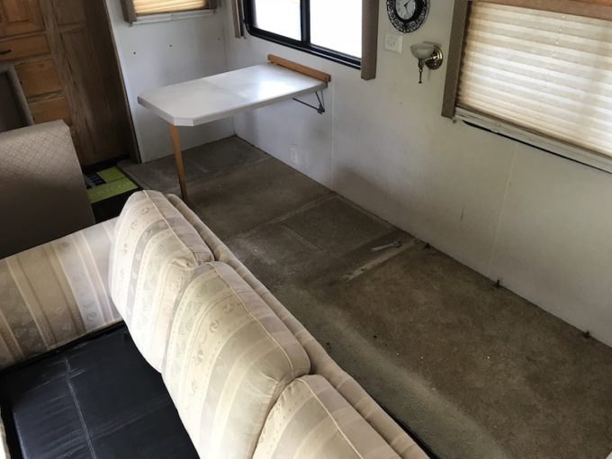 Reflooring the RV: Installing New Carpeting - HappilyRV
