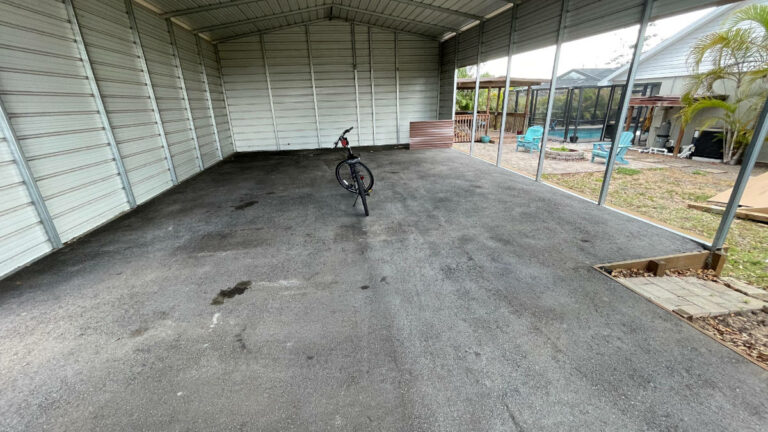 Modifying My RV Storage Building - HappilyRV